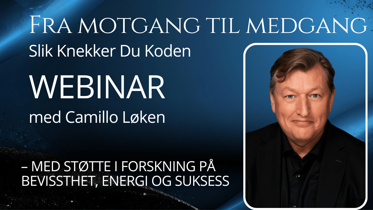 Fra motgang til medgang webinar med Camillo Løken - Wisdom From North
